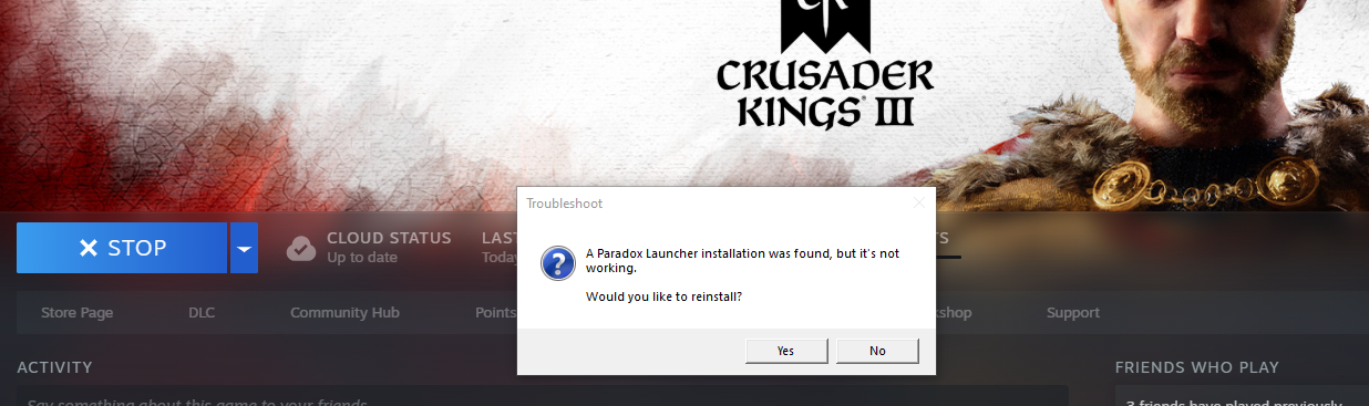 CK3 cloud save not appearing steam; after exit code null | Paradox Interactive Forums
